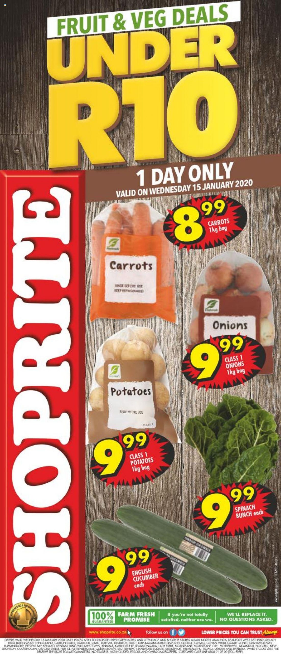 Shoprite Specials | Shoprite Catalogue | Shoprite Specials Fruit & Veg
