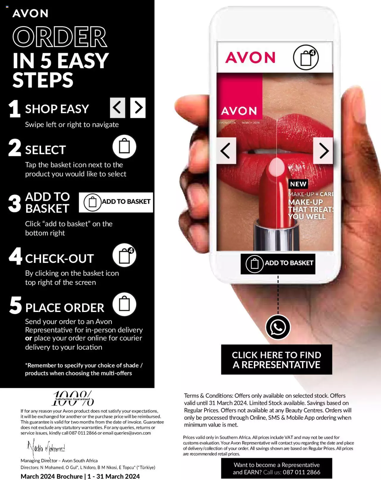 Avon Brochure March 2024 | Avon Catalogue | South Africa