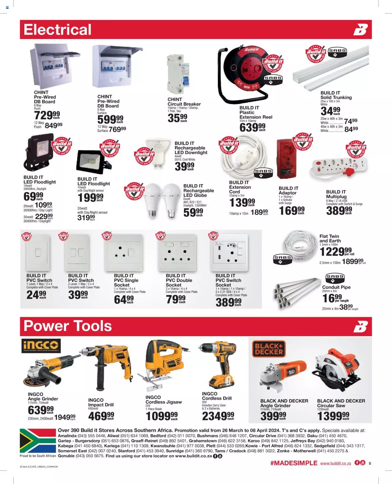 Build It Catalogue 26 Mar - 8 Apr 2024 | Build It Specials | 2024