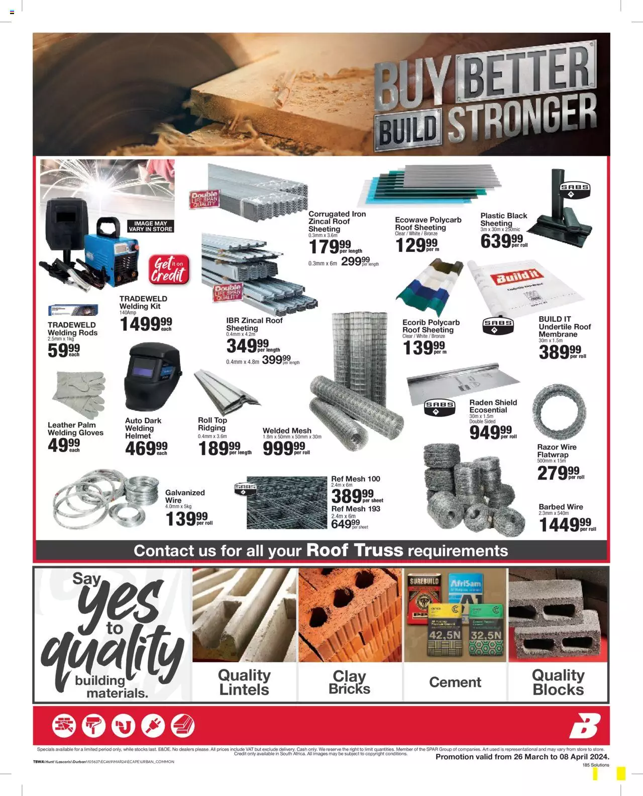 Build It Catalogue 26 Mar - 8 Apr 2024 | Build It Specials | 2024