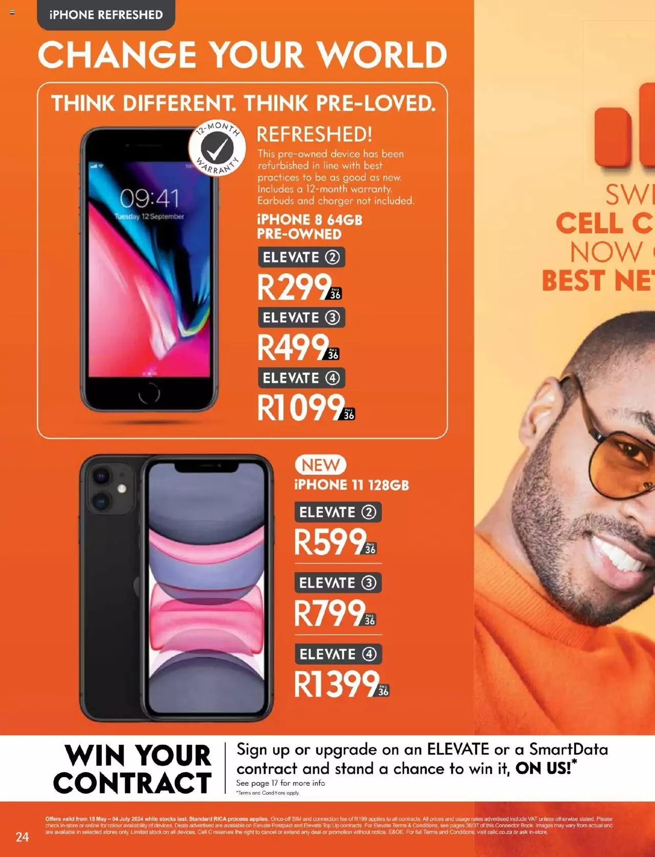Cell C Specials 15 May - 4 Jul 2024 | Cell C Catalogue | 2024