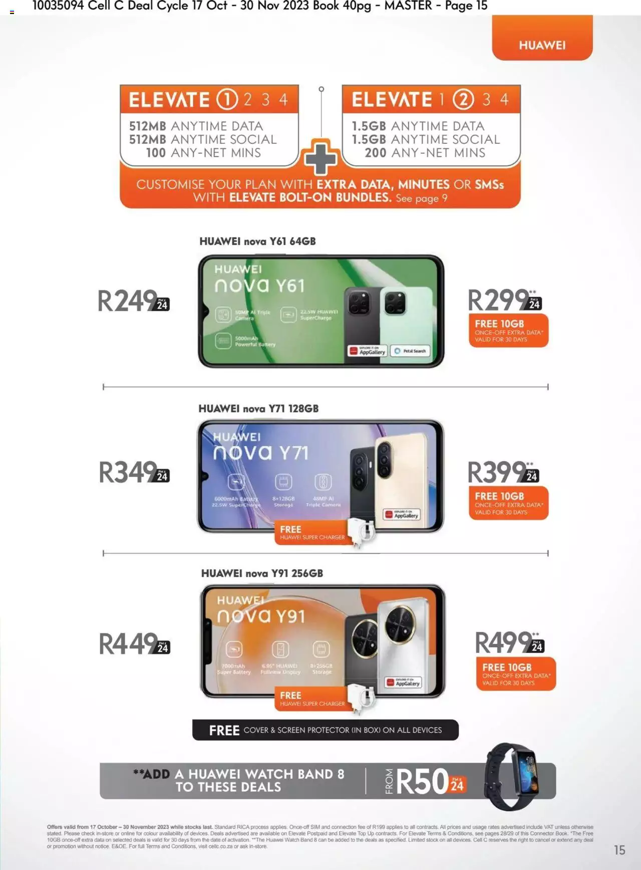 Cell C Specials 17 Oct - 30 Nov 2023 | Cell C Catalogue | 2023