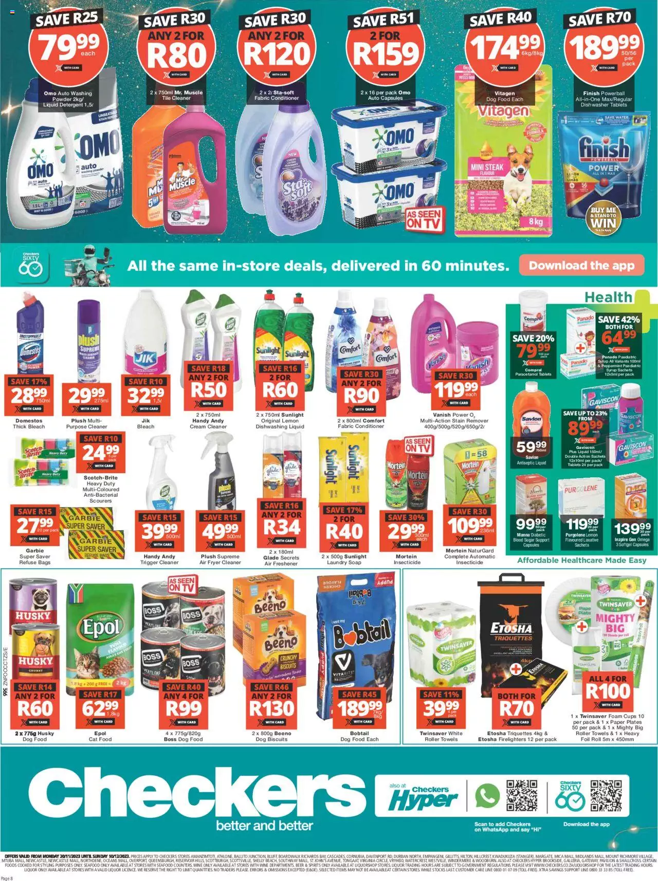 Checkers Specials 20 Nov - 10 Dec 2023 | Checkers Catalogue