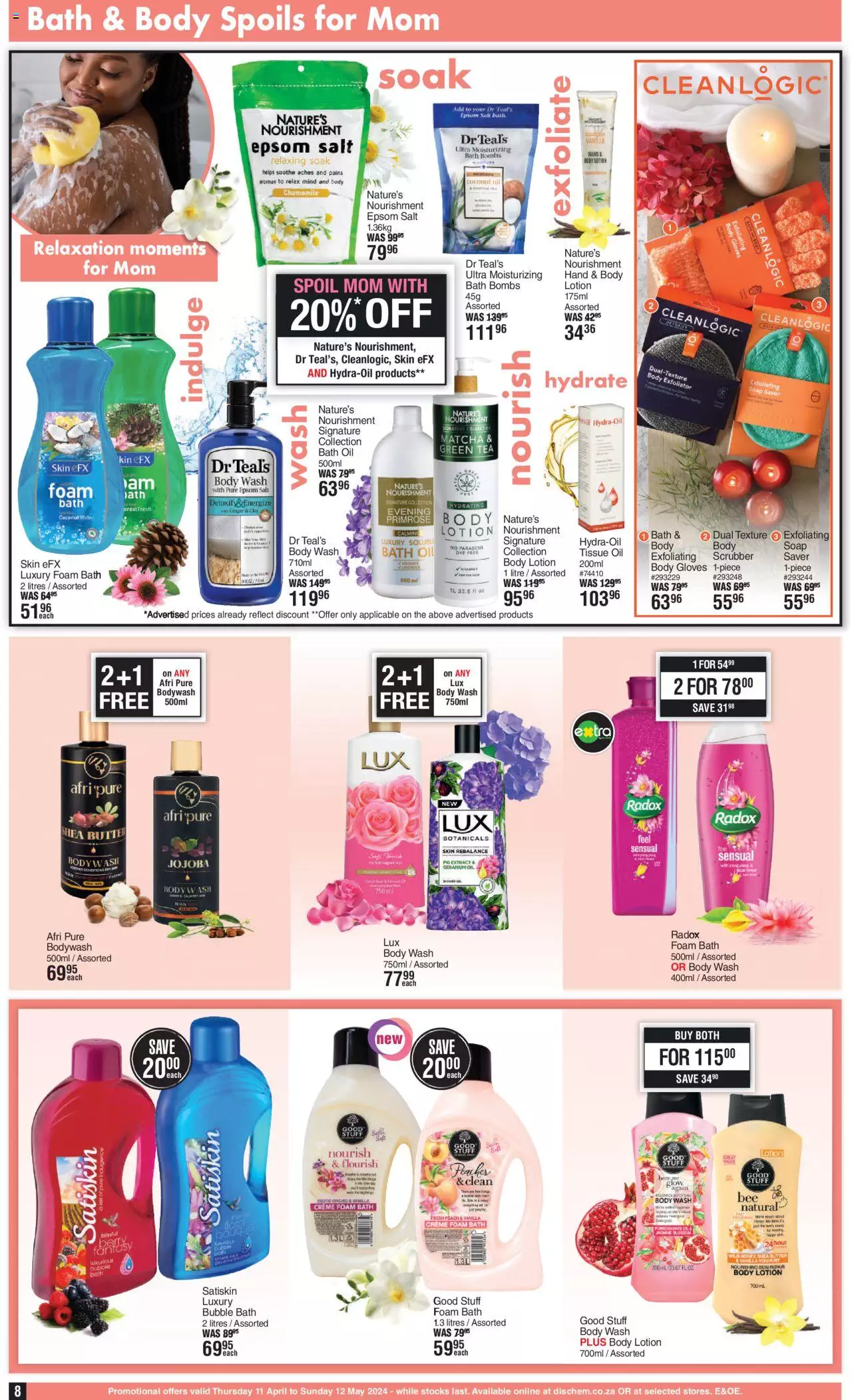 Dischem Specials 11 Apr - 12 May 2024 | DisChem Catalogue