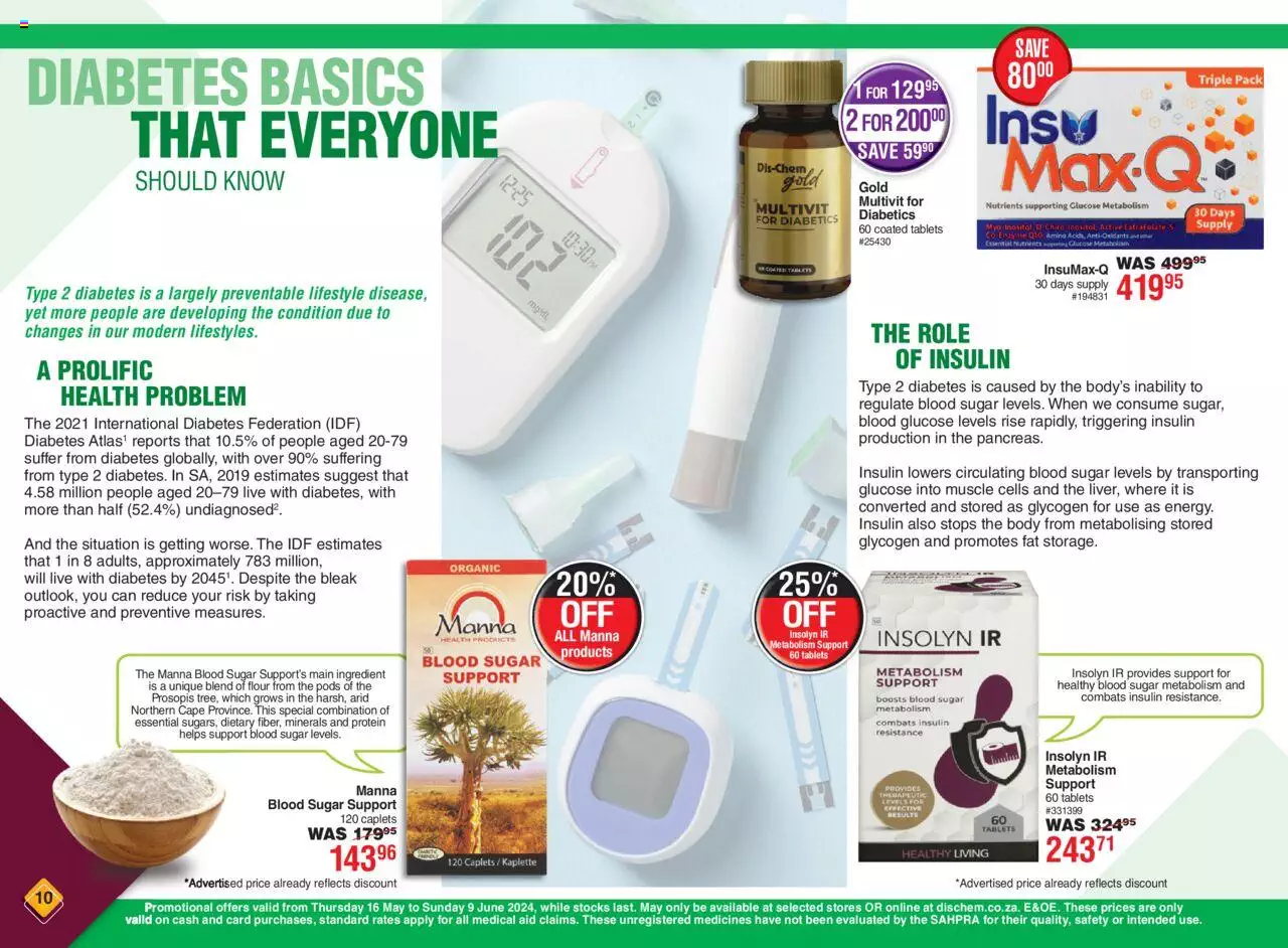 Dischem Specials 16 May - 9 Jun 2024 | Dischem Catalogue | 2024