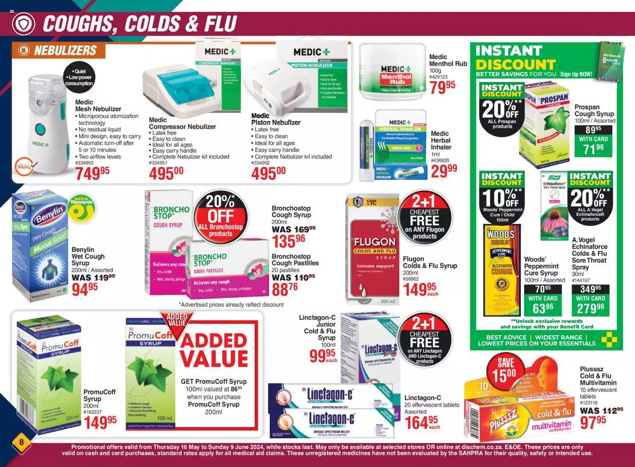 Dischem Specials 16 May - 9 Jun 2024 | Dischem Catalogue | 2024