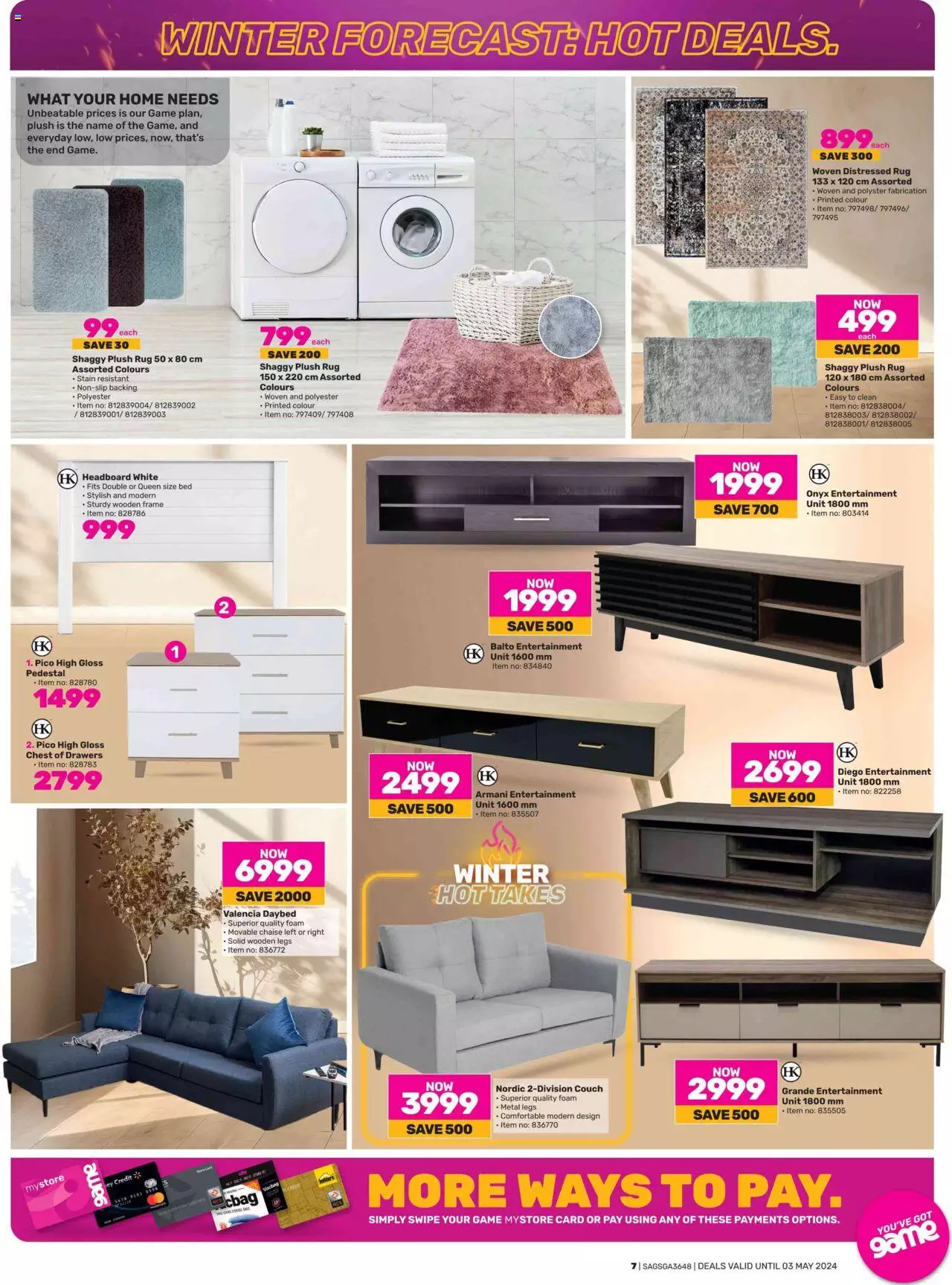 Game Specials 15 Apr - 3 May 2024 | Game Store Catalogue