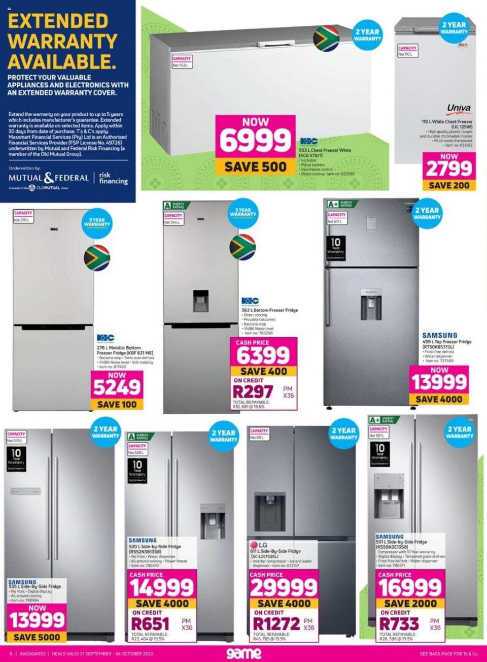 Game Specials 21 Sep 2022 | Game Catalogue | Game Store Specials