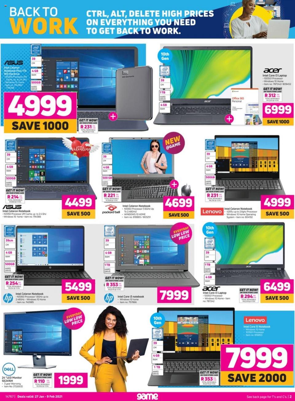 Game Specials 27 January 2021 | Game Store Specials | Game Catalogue