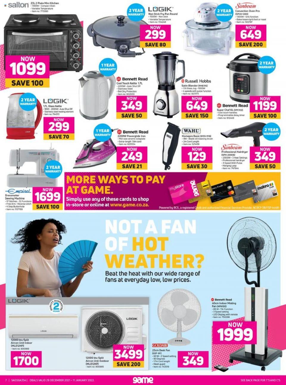 Game Specials 29 Dec 2021 | Game Store Specials | Game Catalogue