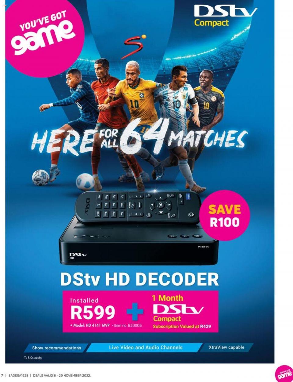 Game Specials 8 Nov 2022 | Game Catalogue | Game Store Specials | SA