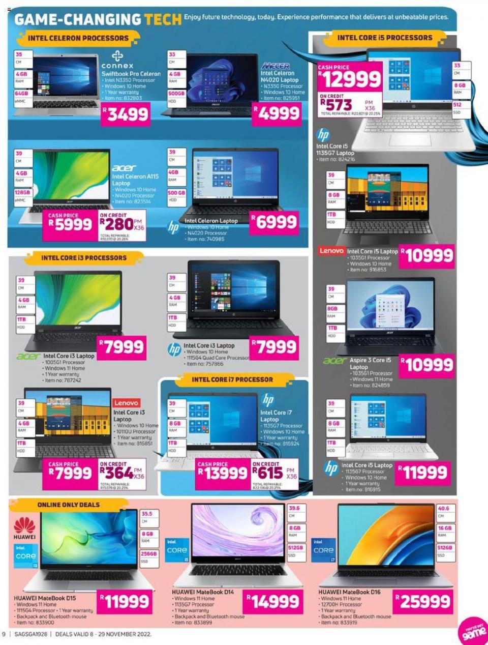 Game Specials 8 Nov 2022 | Game Catalogue | Game Store Specials | SA