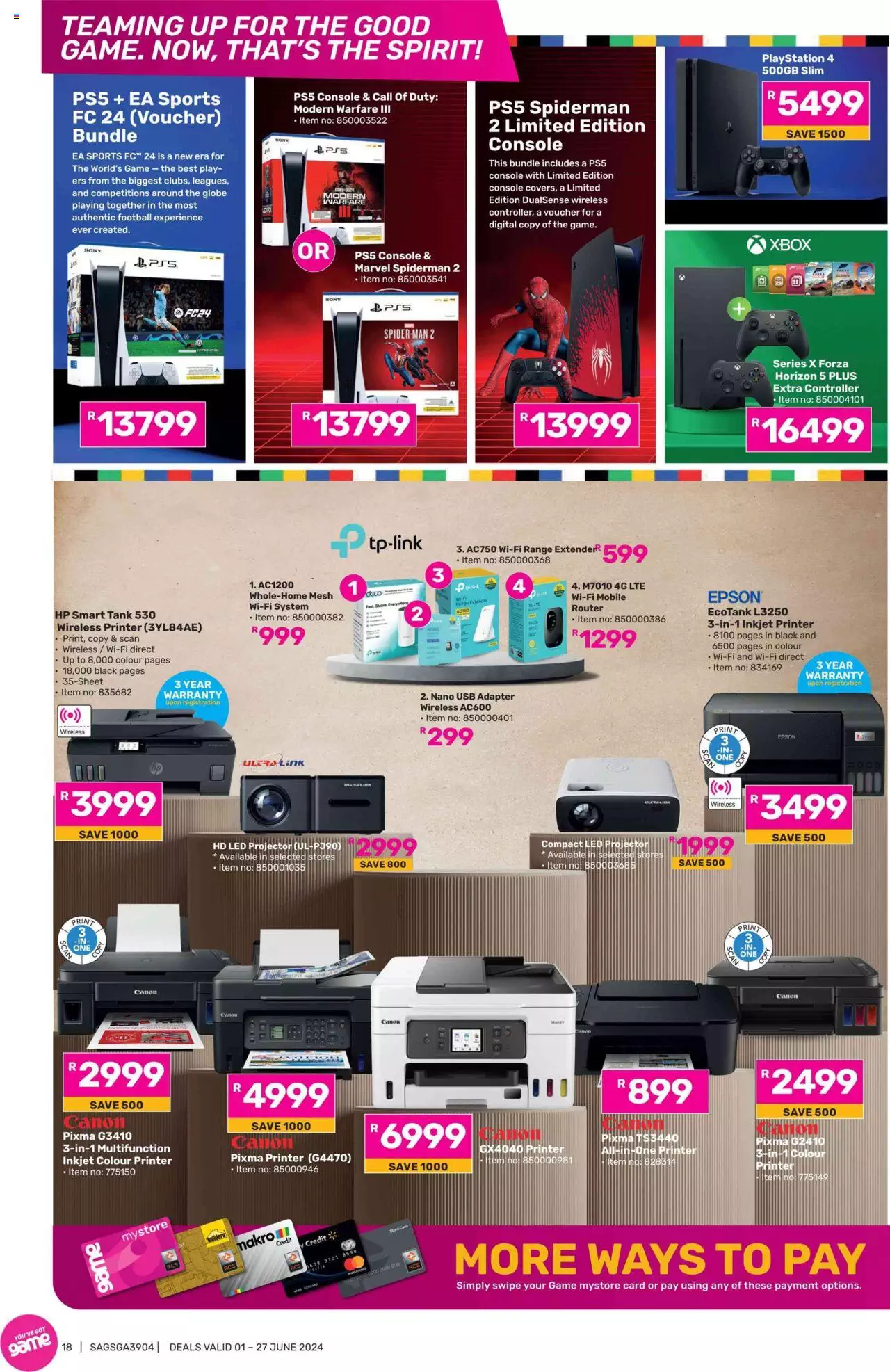 Game Specials Electronics Mania June 2024 | Game Catalogue