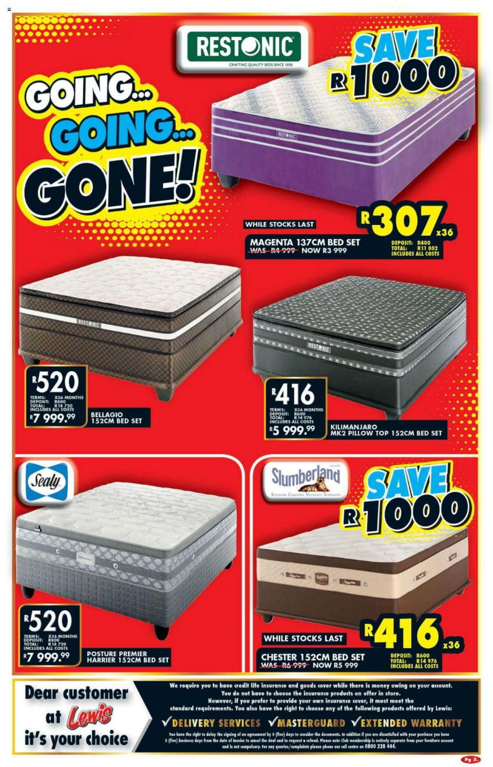 Lewis Catalogue | Lewis Specials | Lewis New Specials | Lewis Online