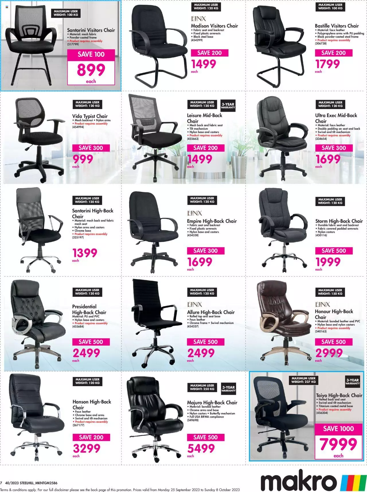Makro Specials Office Sale Sep 2023 | Makro Catalogue | SA