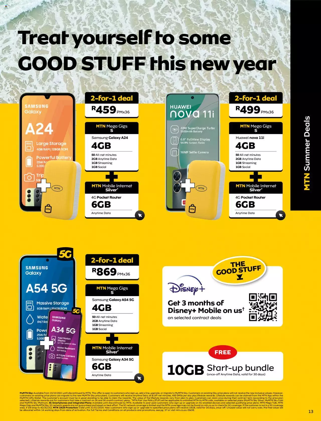 MTN Specials Yello January 2024 | MTN Catalogue | Mega Deals