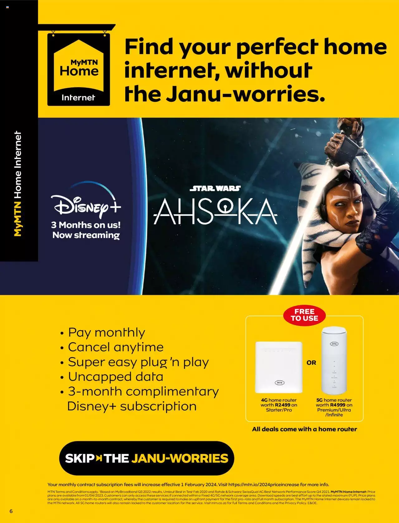 MTN Specials Yello January 2024 | MTN Catalogue | Mega Deals