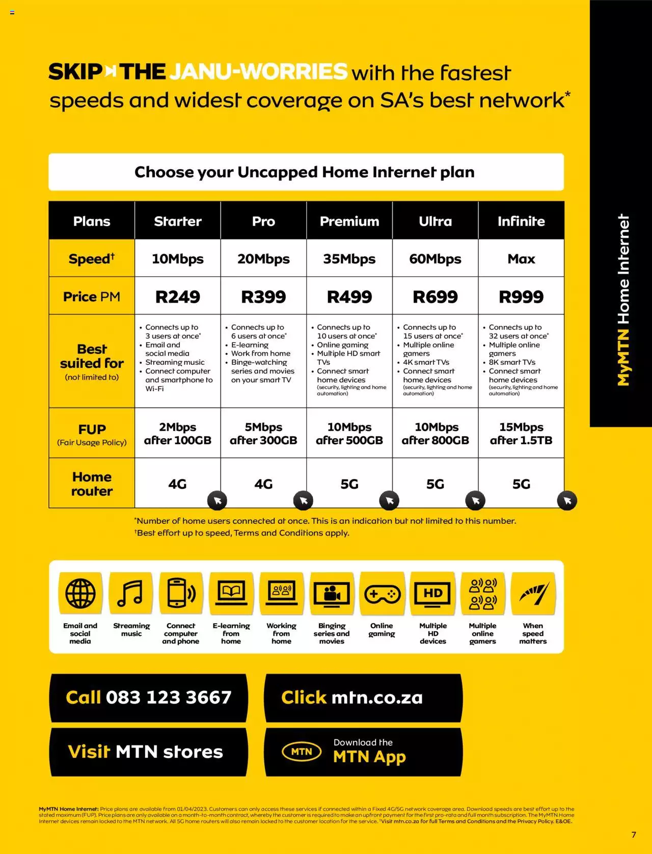 MTN Specials Yello January 2024 | MTN Catalogue | Mega Deals