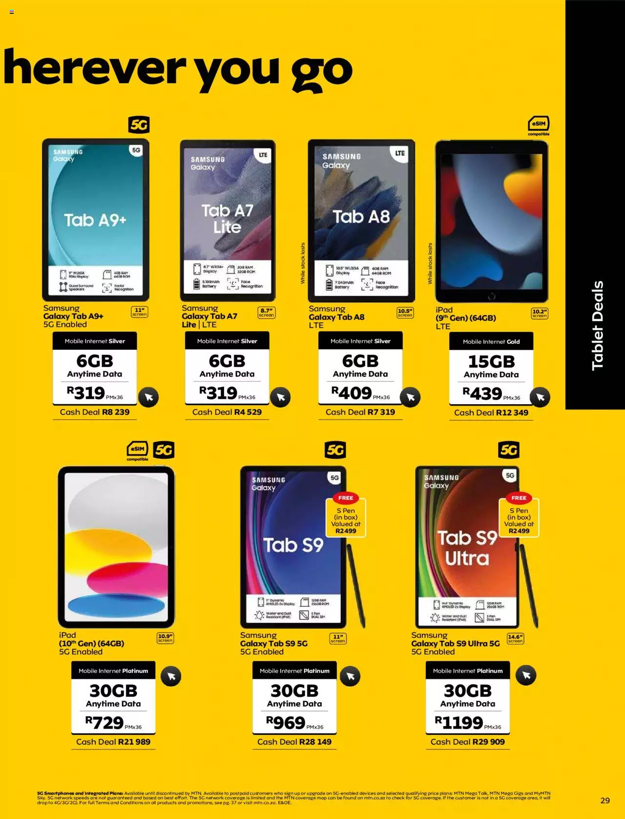 Mtn Specials Yello 1 - 31 May 2024 | MTN Catalogue | South Africa