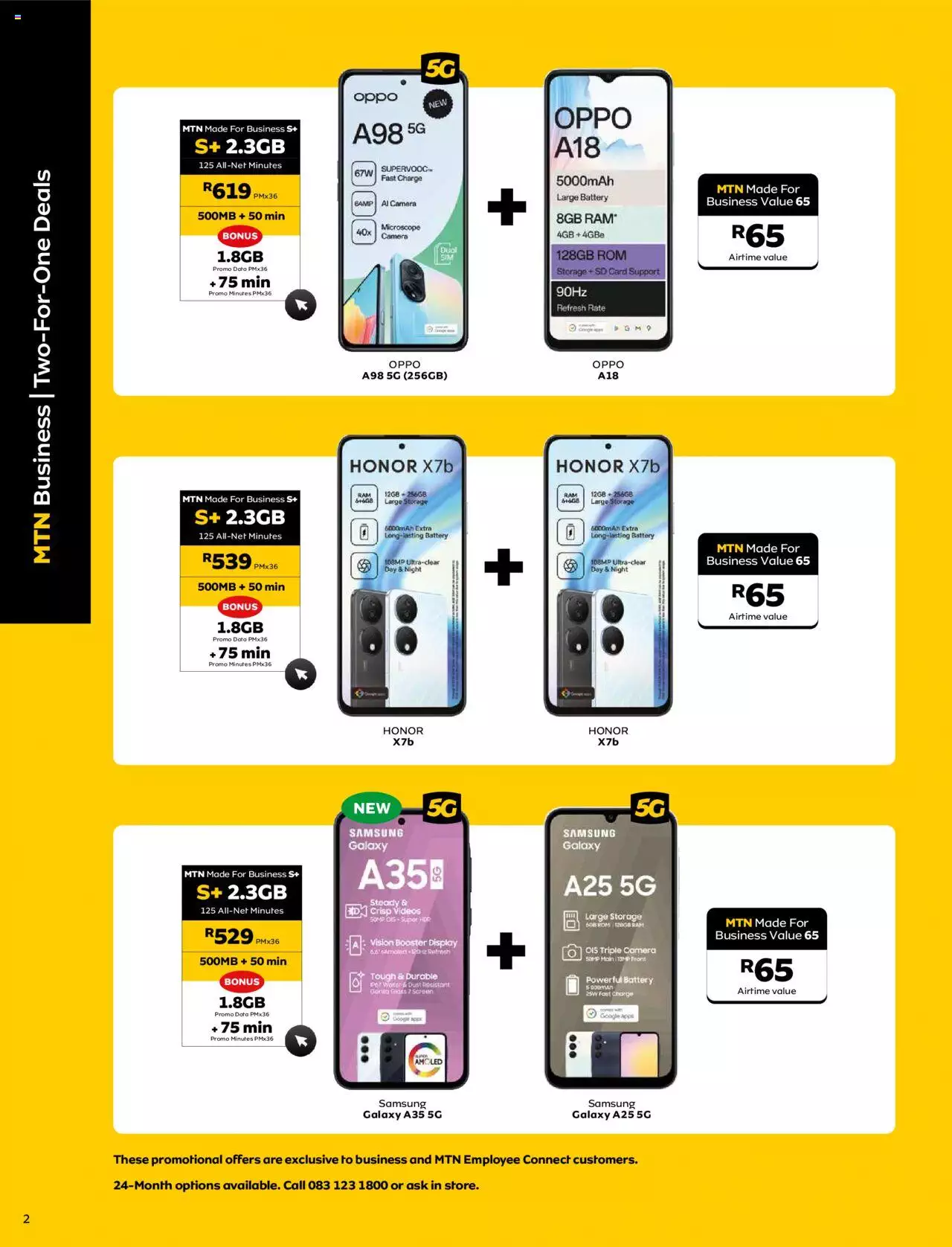 Mtn Specials Yello 1 - 31 May 2024 | MTN Catalogue | South Africa