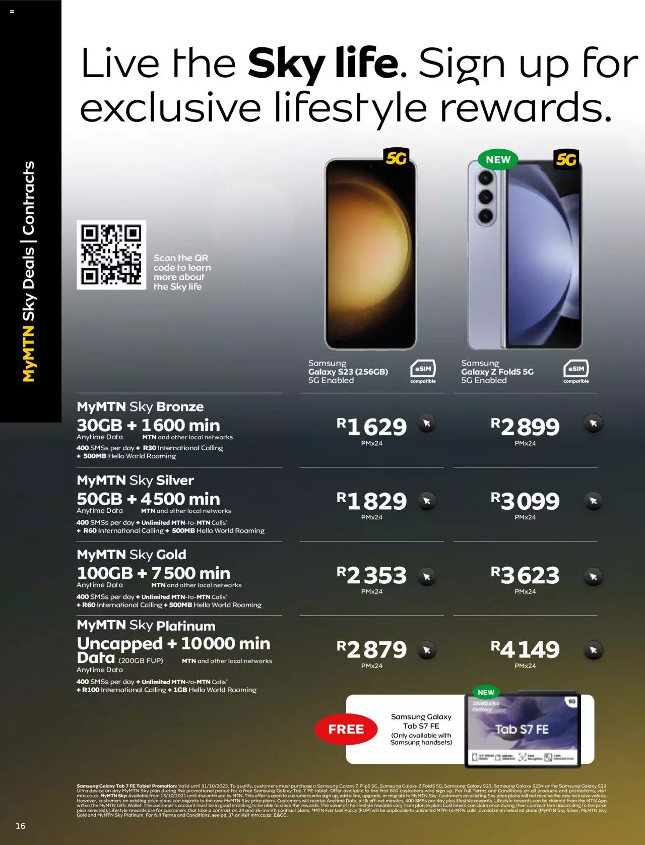 MTN Specials Yello October 2023 | MTN Catalogue | 2023