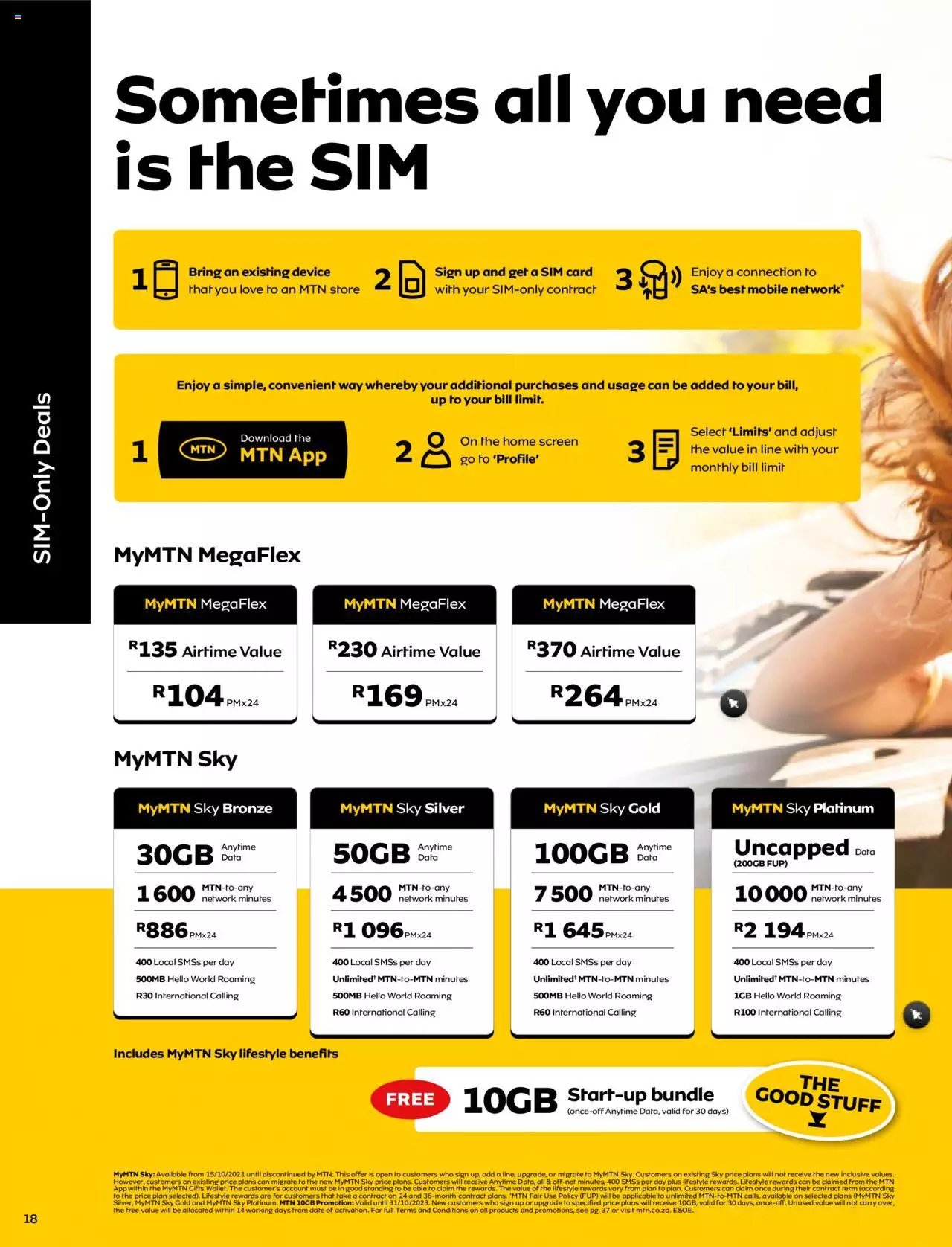 MTN Specials Yello October 2023 | MTN Catalogue | 2023