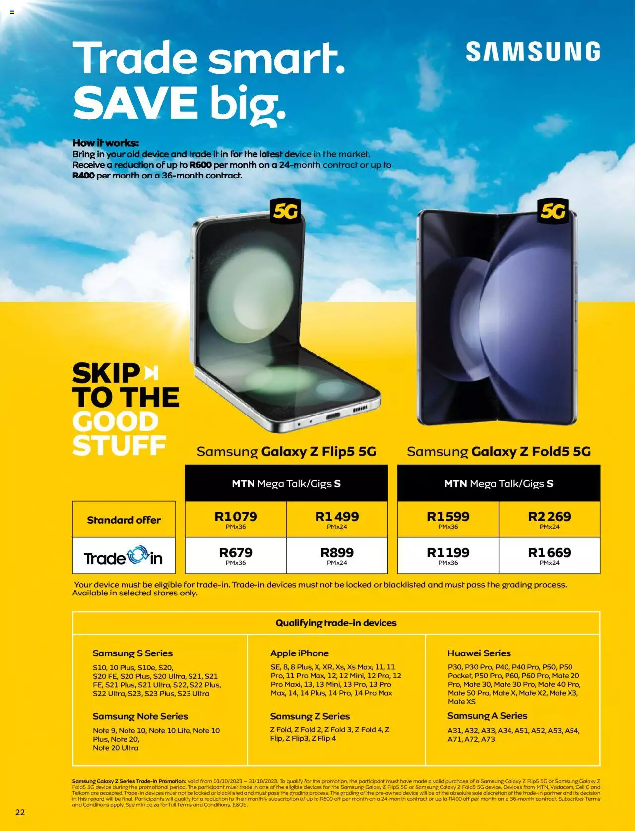 MTN Specials Yello October 2023 | MTN Catalogue | 2023
