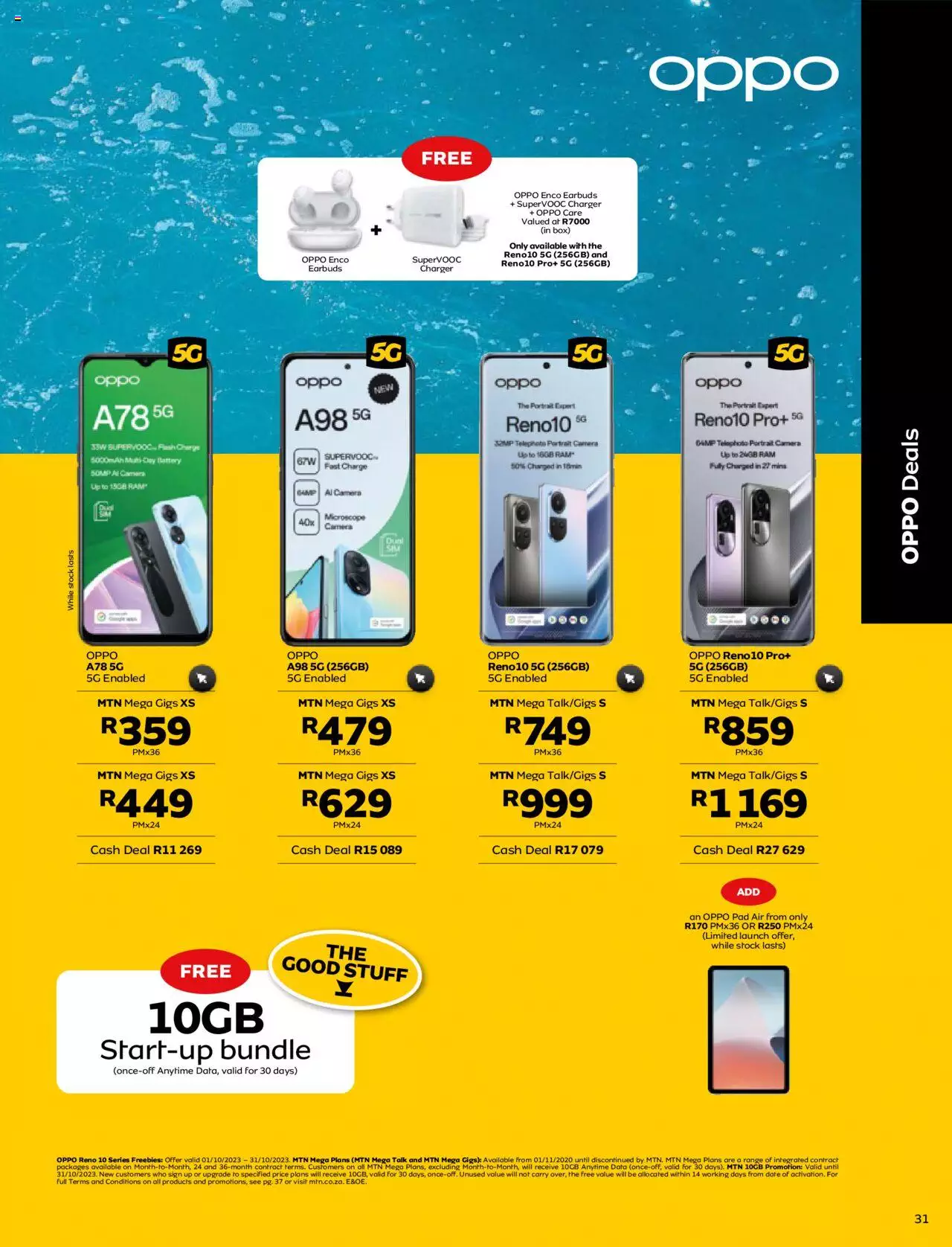 MTN Specials Yello October 2023 | MTN Catalogue | 2023