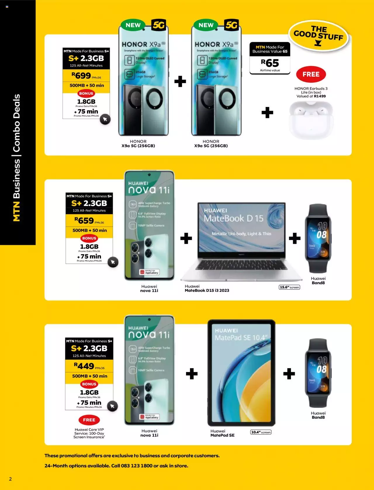 MTN Specials Yello October 2023 | MTN Catalogue | 2023