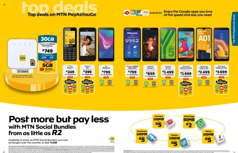 Mtn Specials | Mtn Catalogue | Mtn Specials Yello July | Smartphone | Deal