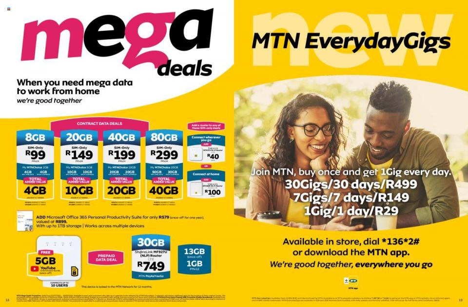 Mtn Specials | Mtn Catalogue | Mtn Specials Yello July | Smartphone | Deal