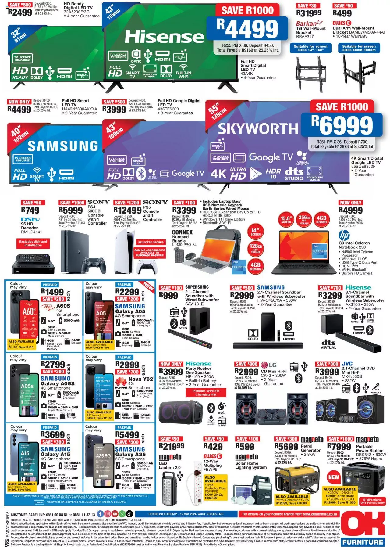OK Furniture Specials 2 - 12 May 2024 | OK Furniture Catalogue