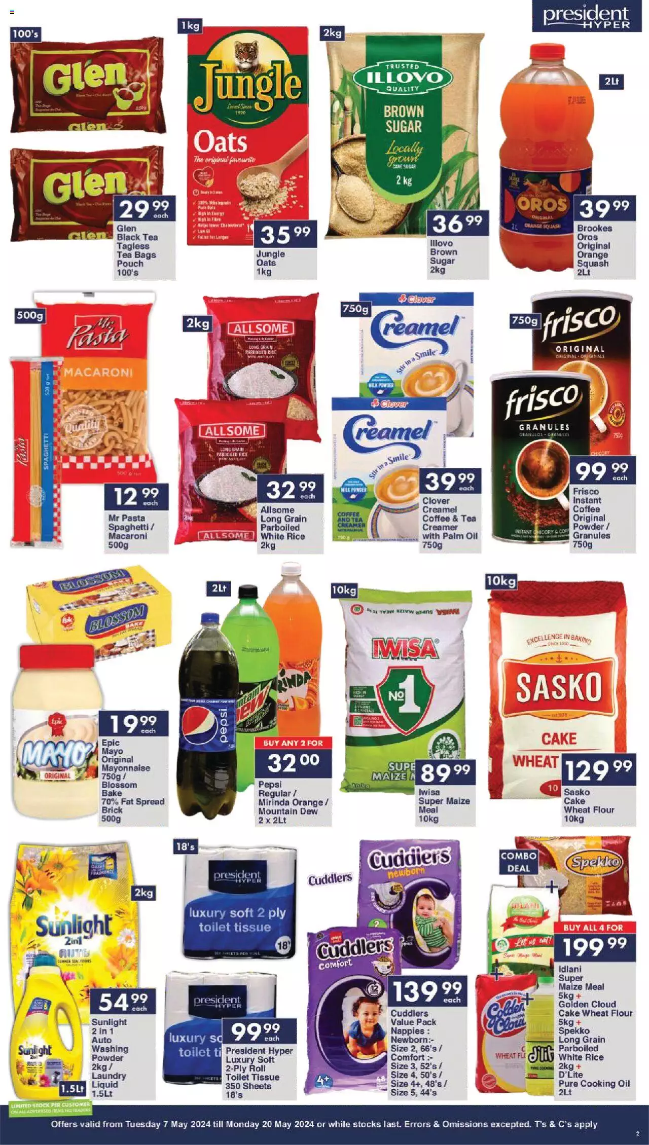 President Hyper Specials 7 - 20 May 2024 | President Hyper Sale