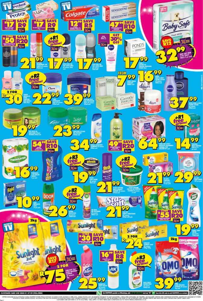 Shoprite Specials 22 March 2021 | Shoprite Catalogue | Shoprite Easter 21