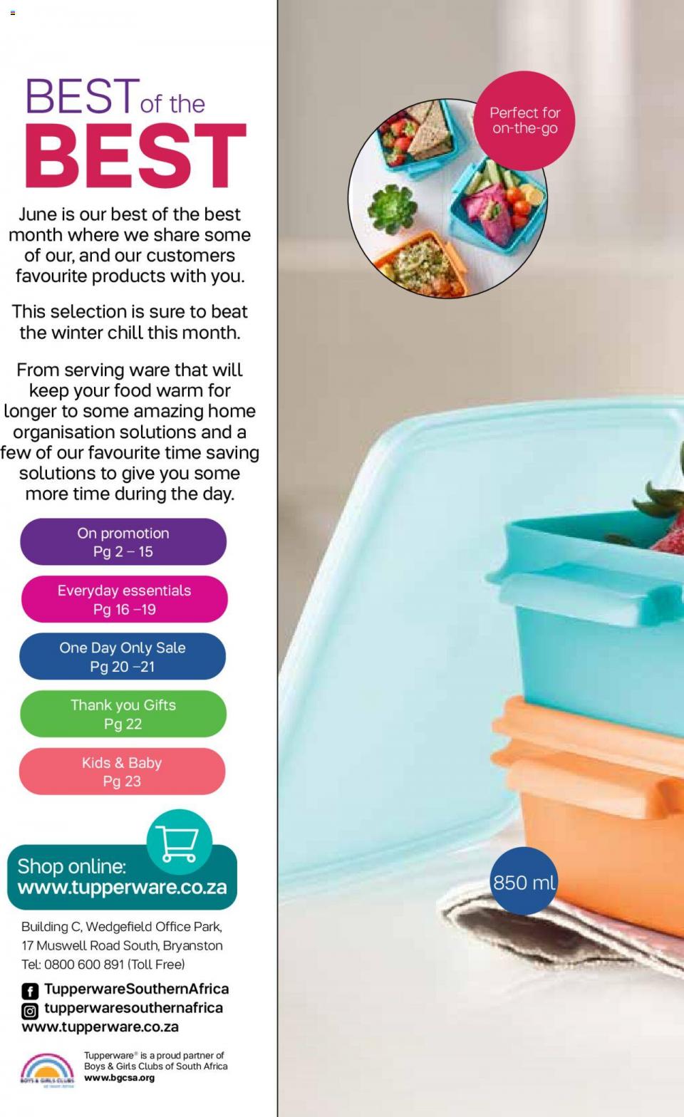 Tupperware Specials 2 June 2021 | Tupperware Catalogue | South Africa
