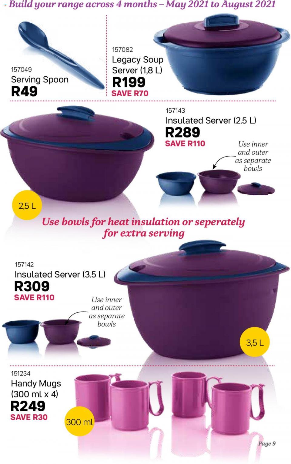 Tupperware Specials 2 June 2021 | Tupperware Catalogue | South Africa