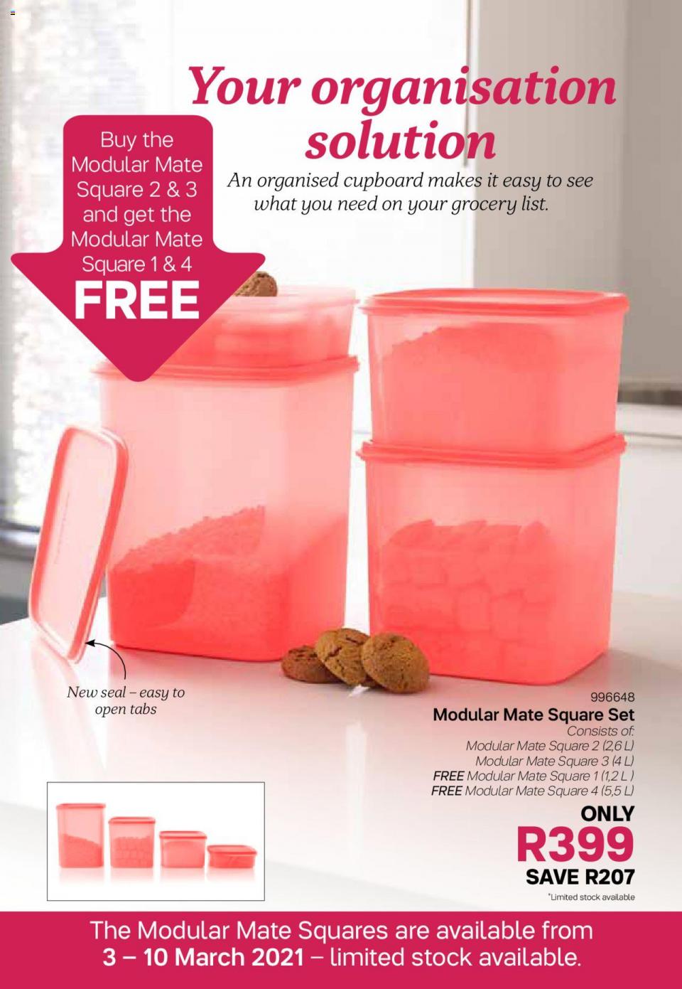 Tupperware Specials 3 March 2021 | Tupperware Catalogue | Kitchenware