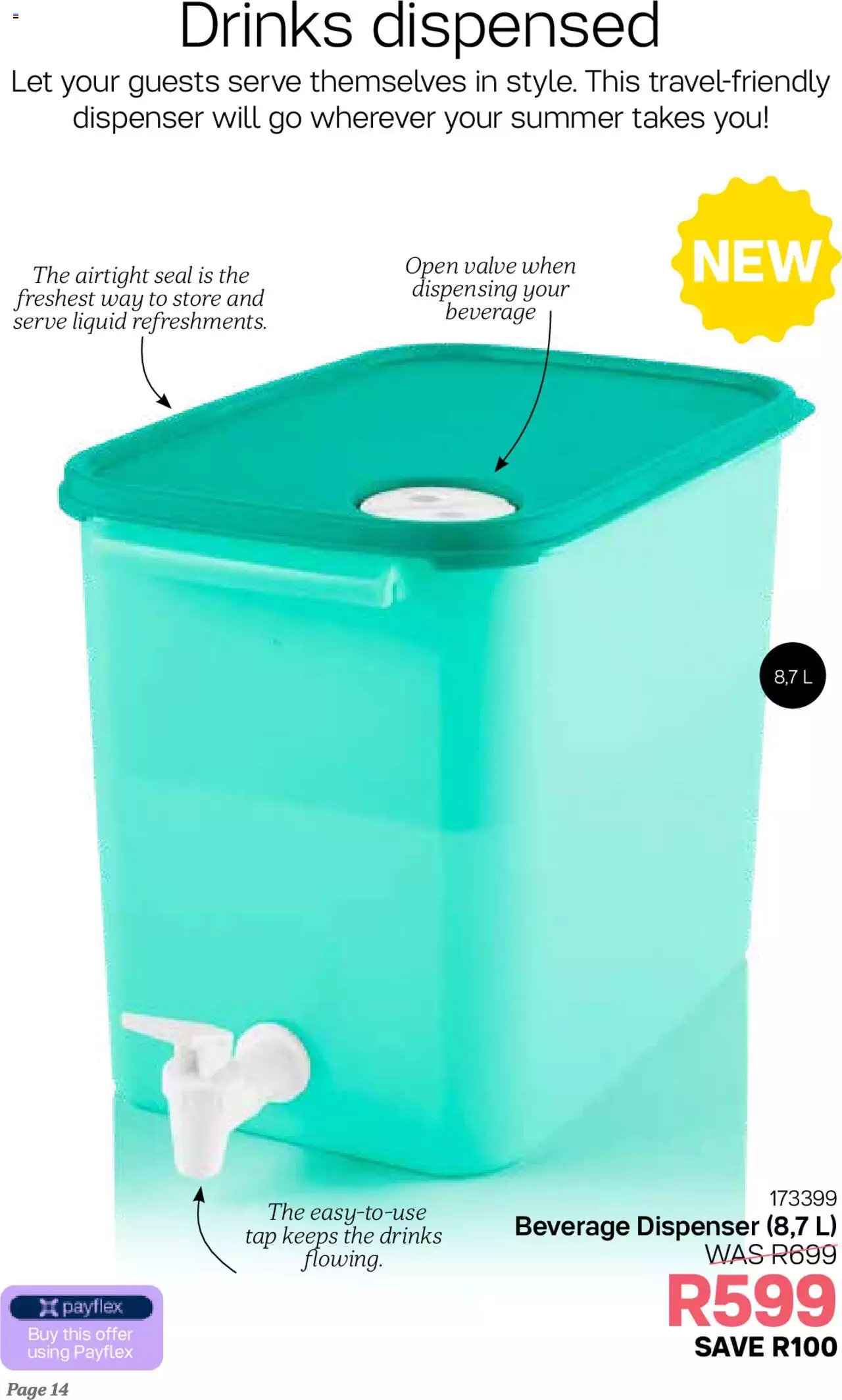 Tupperware Specials 4 October - 7 November 2023 | Catalogue SA