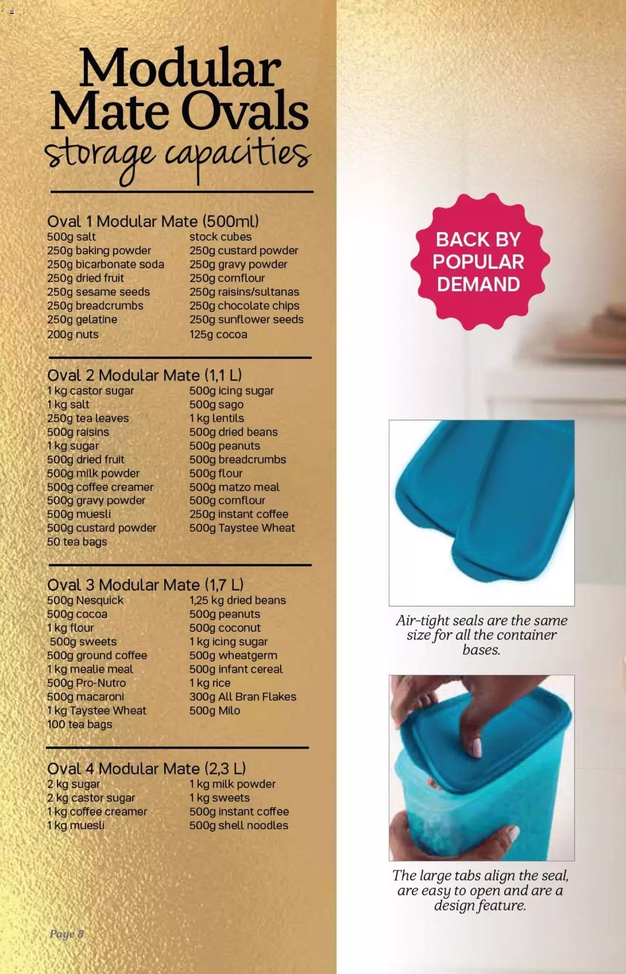 Tupperware Specials 8 March 2023 | Tupperware Catalogue | SA