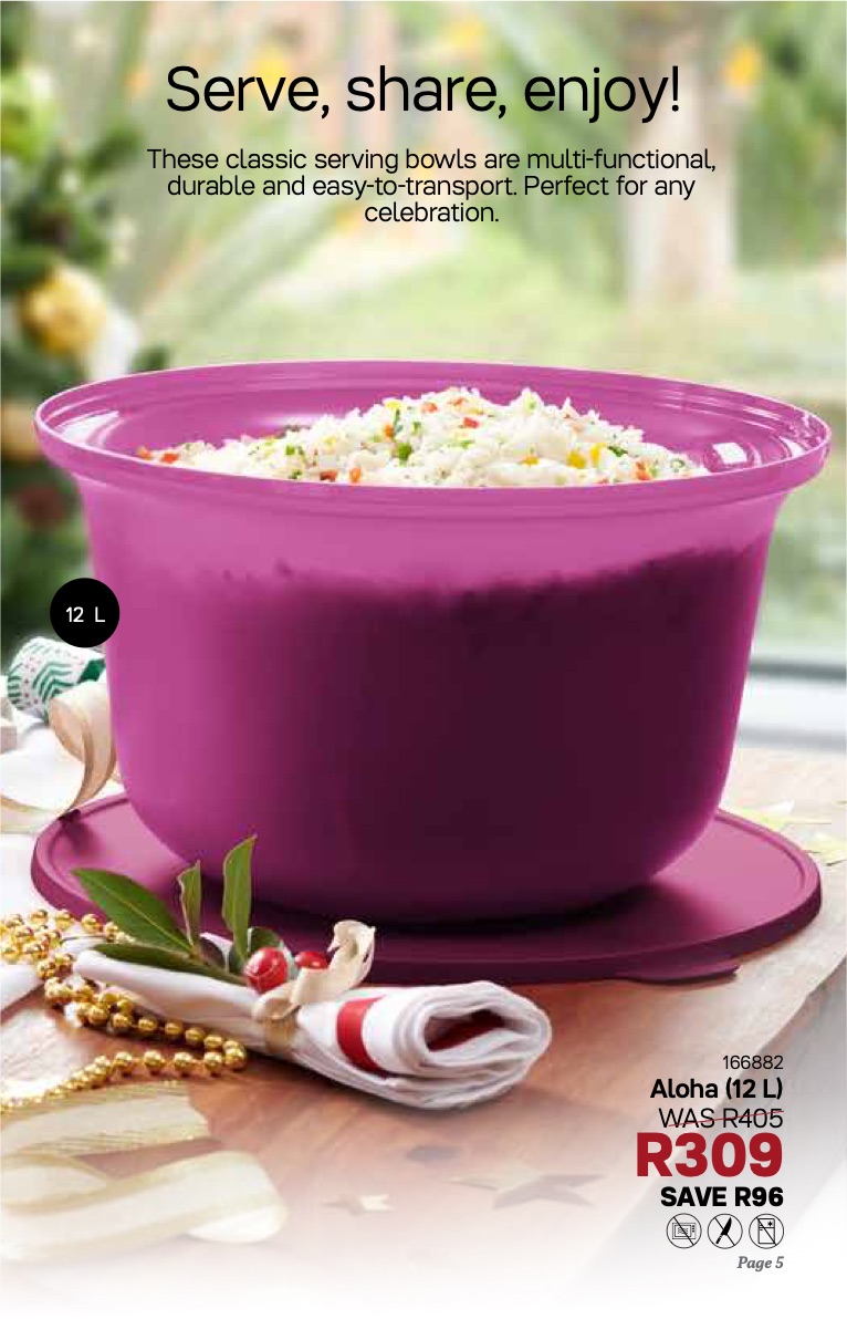 Tupperware Specials 9 Nov 2022 | Tupperware Catalogue | Festive 2022
